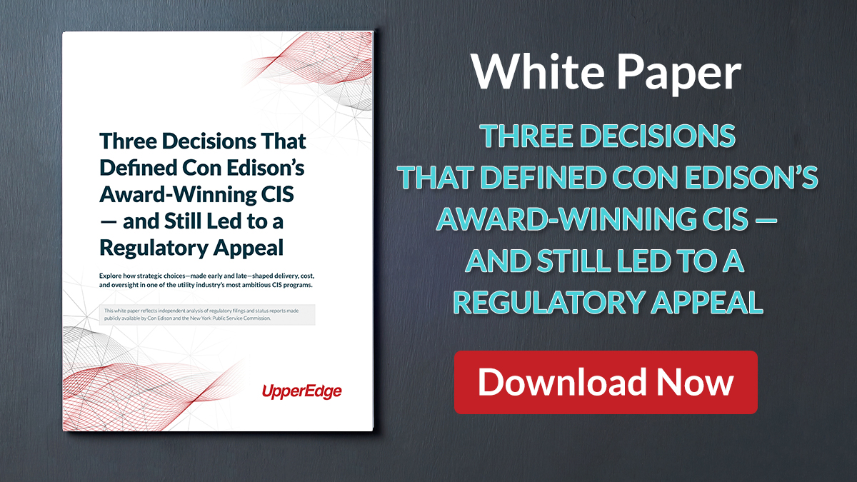 [White Paper] Three Decisions That Defined Con Edison’s Award-Winning CIS— and Still Led to a ...