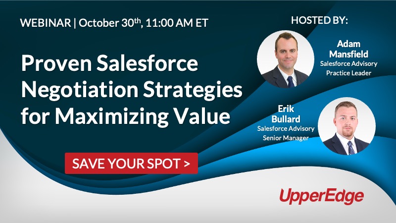 Proven Salesforce Negotiation Strategies for Maximizing Value - UpperEdge
